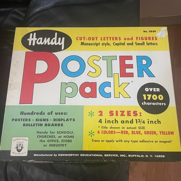 Art | Vintage Handy Poster Pack Poster Making Kit | Poshmark
